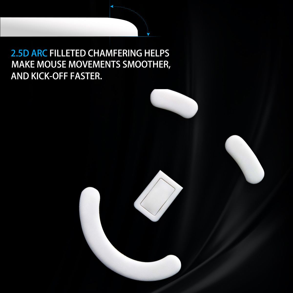 ICE Mouse Skates For Razer DeathAdder V2 Pro – EspTiger